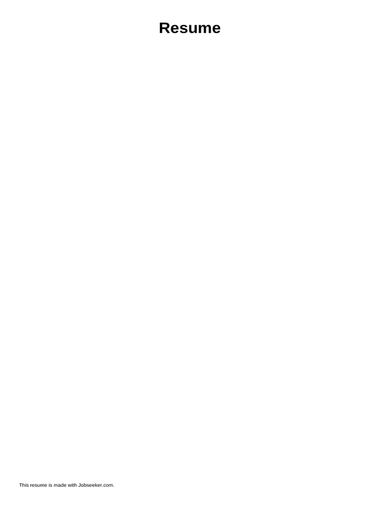 Untitled Resume 01 - 15 - 2026 9 - 07 - 26 PM | PDF