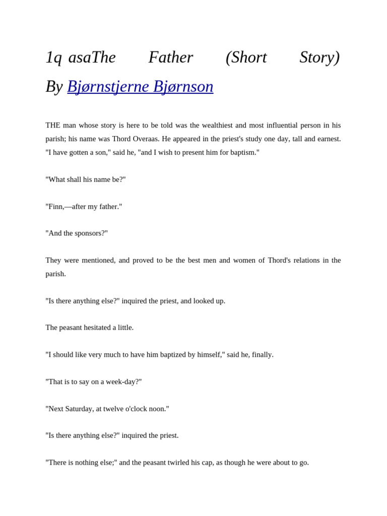The Father | PDF