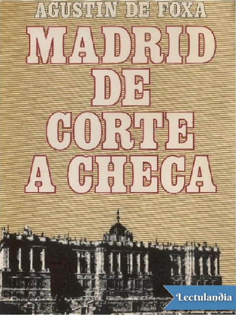 Madrid de corte a checa | PDF | Novelas | Madrid