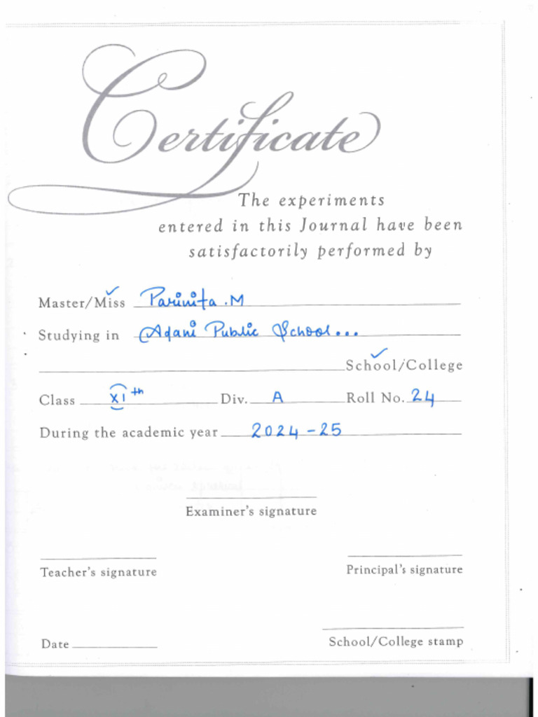 Physics Practical | PDF