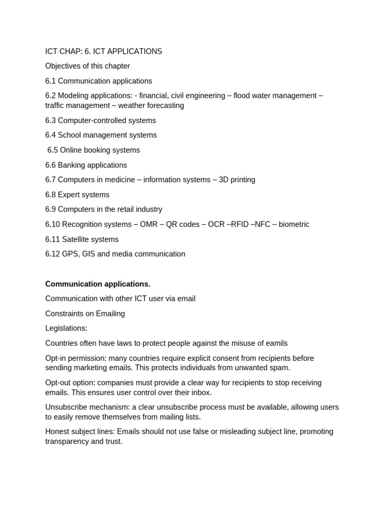 ICT Applications in Communication and Management | PDF | Debit Card ...