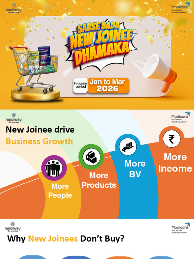 Sabse Bada New Joinee Dhamaka Training PPT | PDF