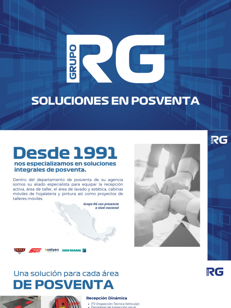 Grupo RG Soluciones en Posventa2025 | PDF
