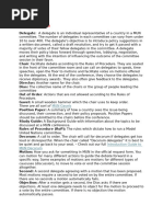 Essential MUN Terminology Guide | PDF | Committee | Government