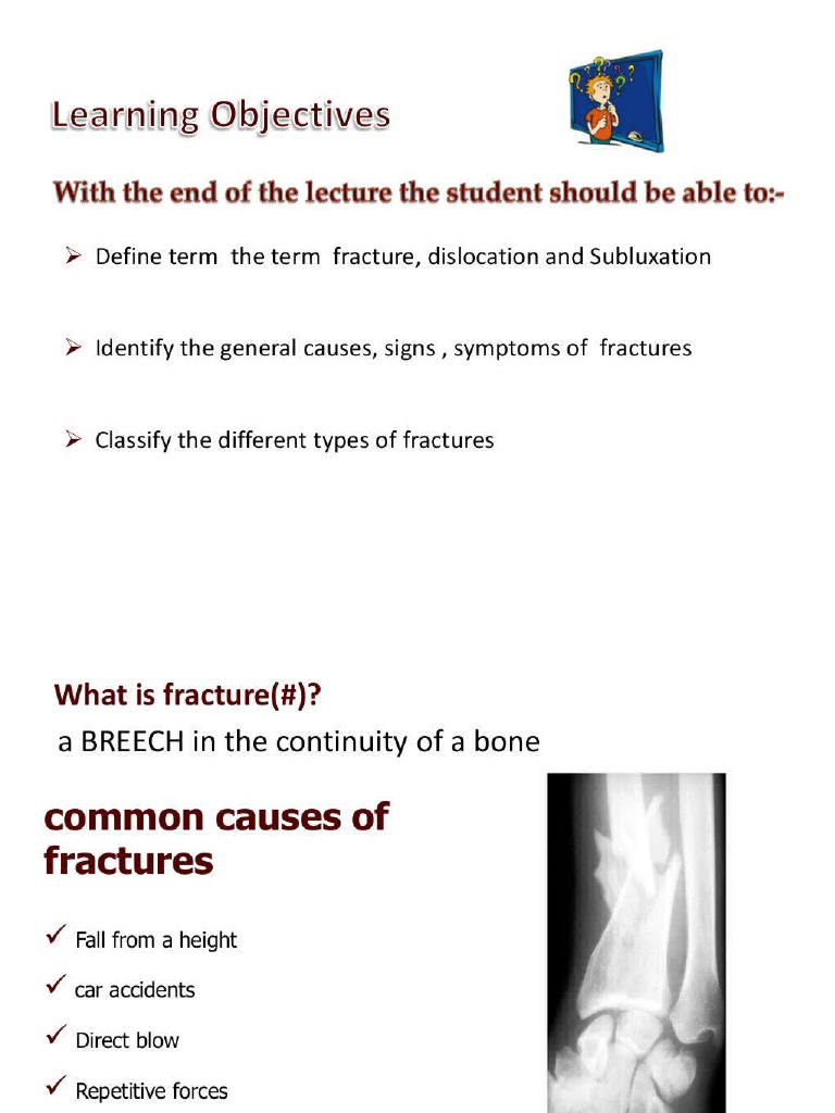 Classification of Fractures in General | PDF