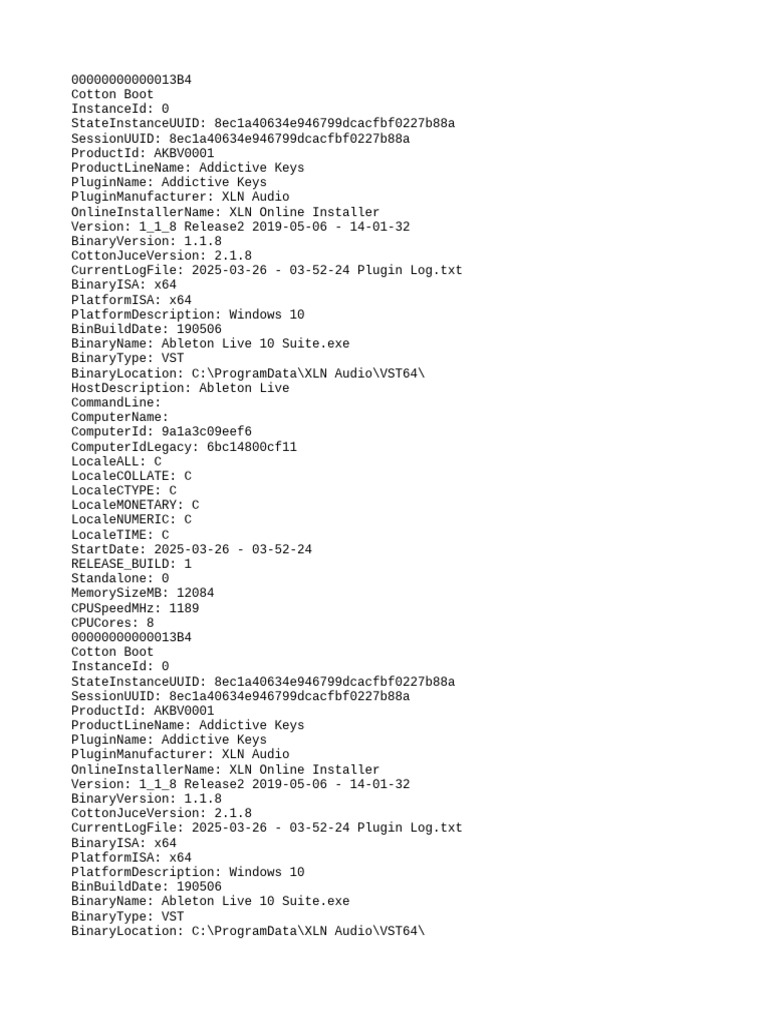 2025-03-26 - 03-52-24 Plugin Log | PDF | System Software | Computer Engineering