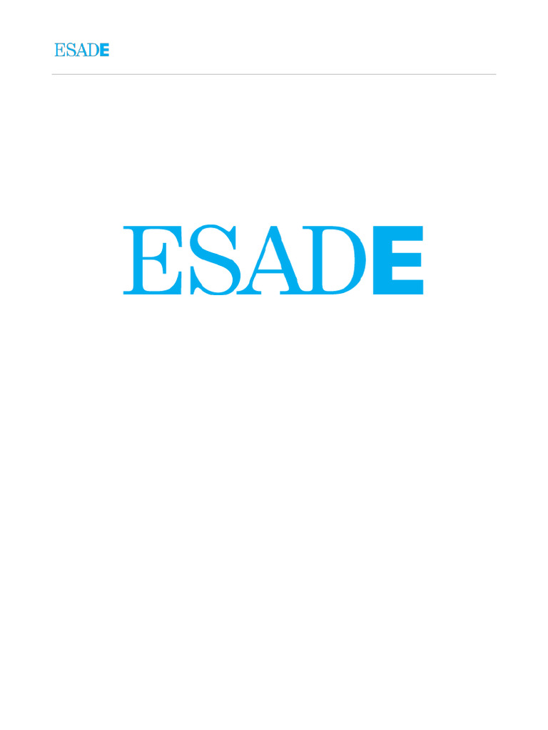 ESADE Master's Degree Requirements Guide | PDF | Academic Degree | Diploma
