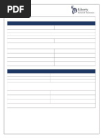 Liberty Accident Claim Form | PDF | Hospital | Insurance