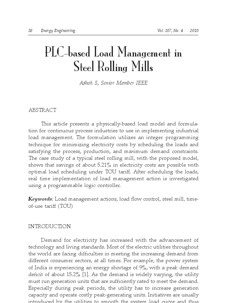 PLC Case Study | PDF | Programmable Logic Controller | Scheduling (Production Processes)