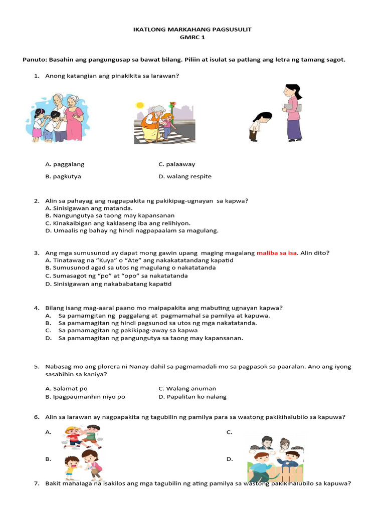Q3 GRADE 1 | PDF