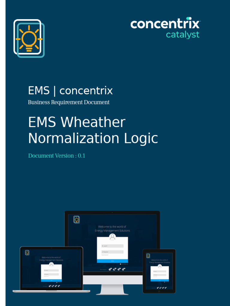 Weather Normalization for Energy Consumption | PDF | Applied And ...
