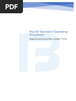 Payroll Standard Operating Procedures Guide | PDF | Payroll | Business