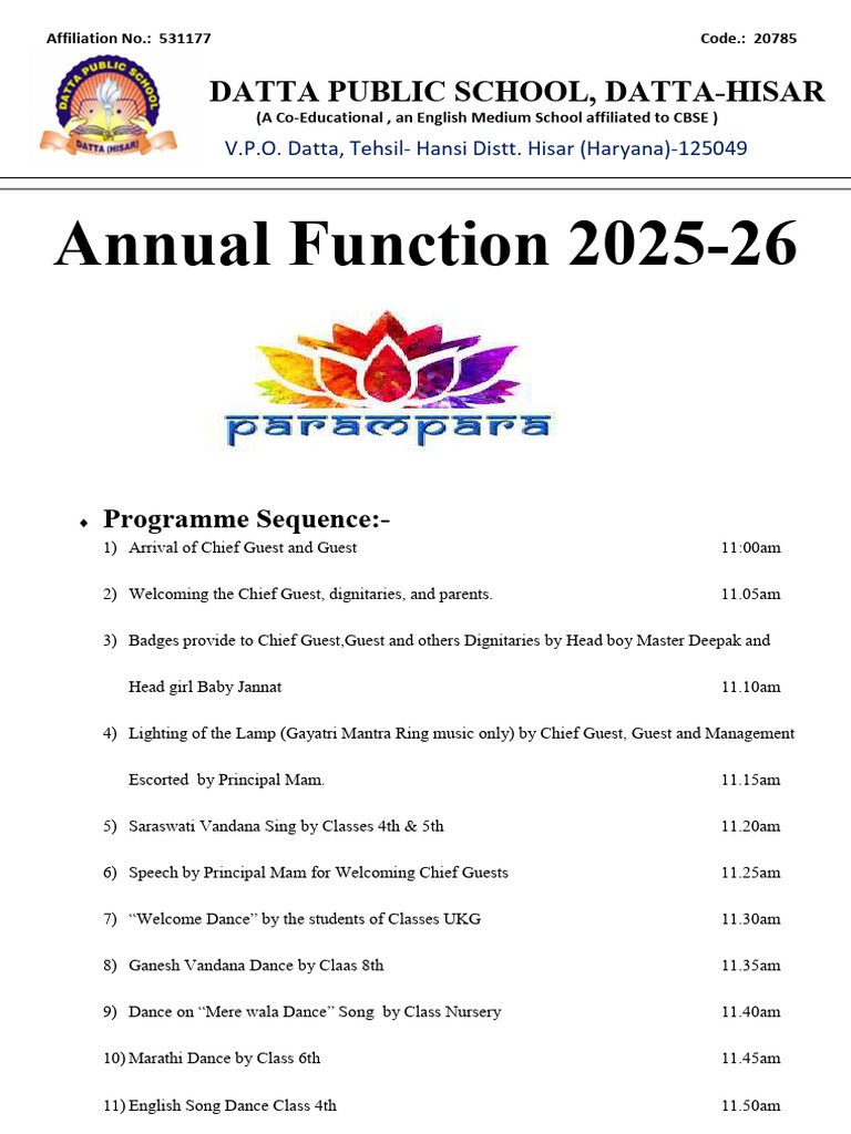 Progrm Seq dps | PDF