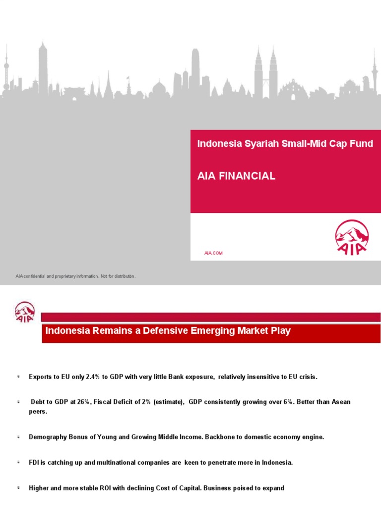 Aia Financial: Indonesia Syariah Small-Mid Cap Fund | PDF ...
