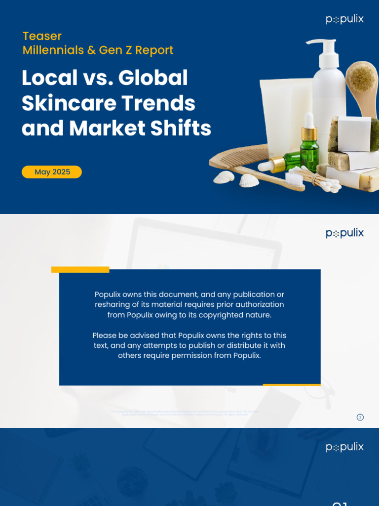 Local vs Global Skincare Trends and Market Shifts Preview | PDF | Skin Care
