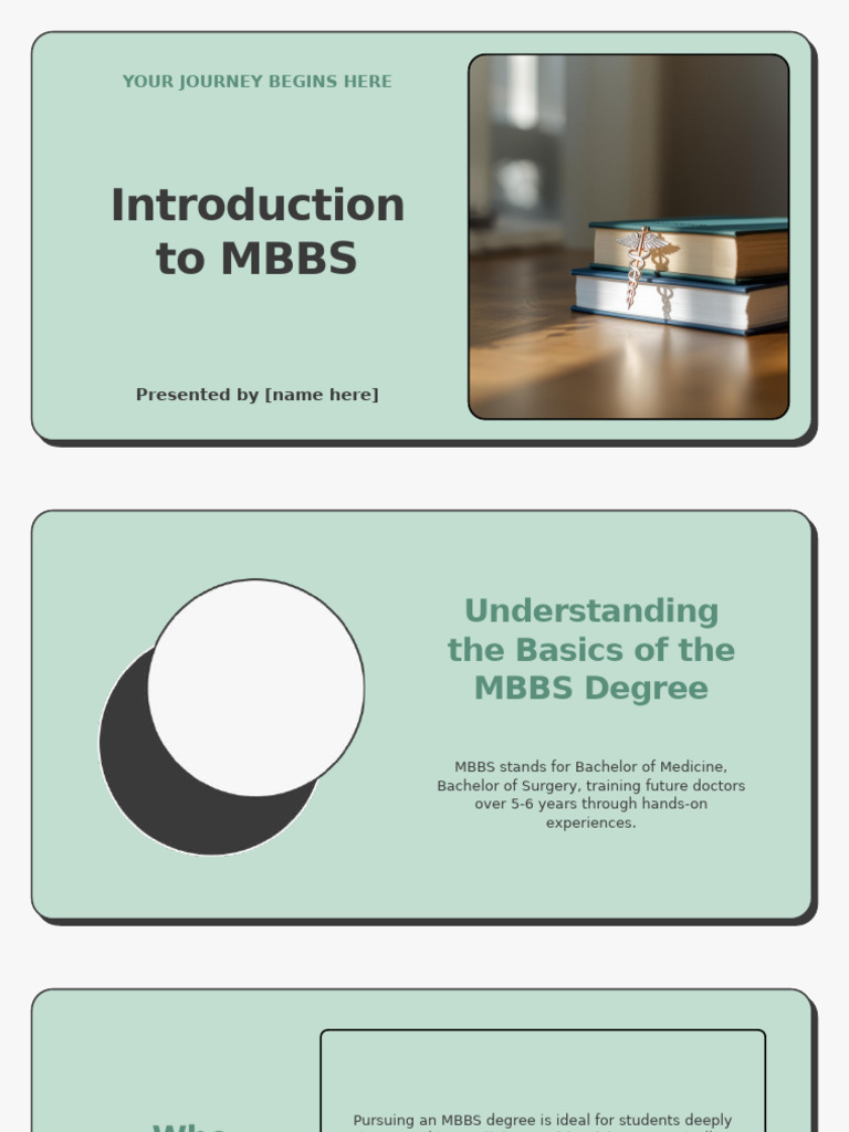 MBBS Degree: Your Medical Career Guide | PDF | Physician | Medicine