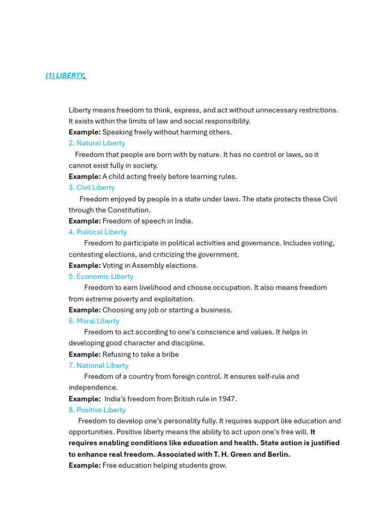 Understanding Liberty, Equality, and Justice | PDF | Socialism | Power ...