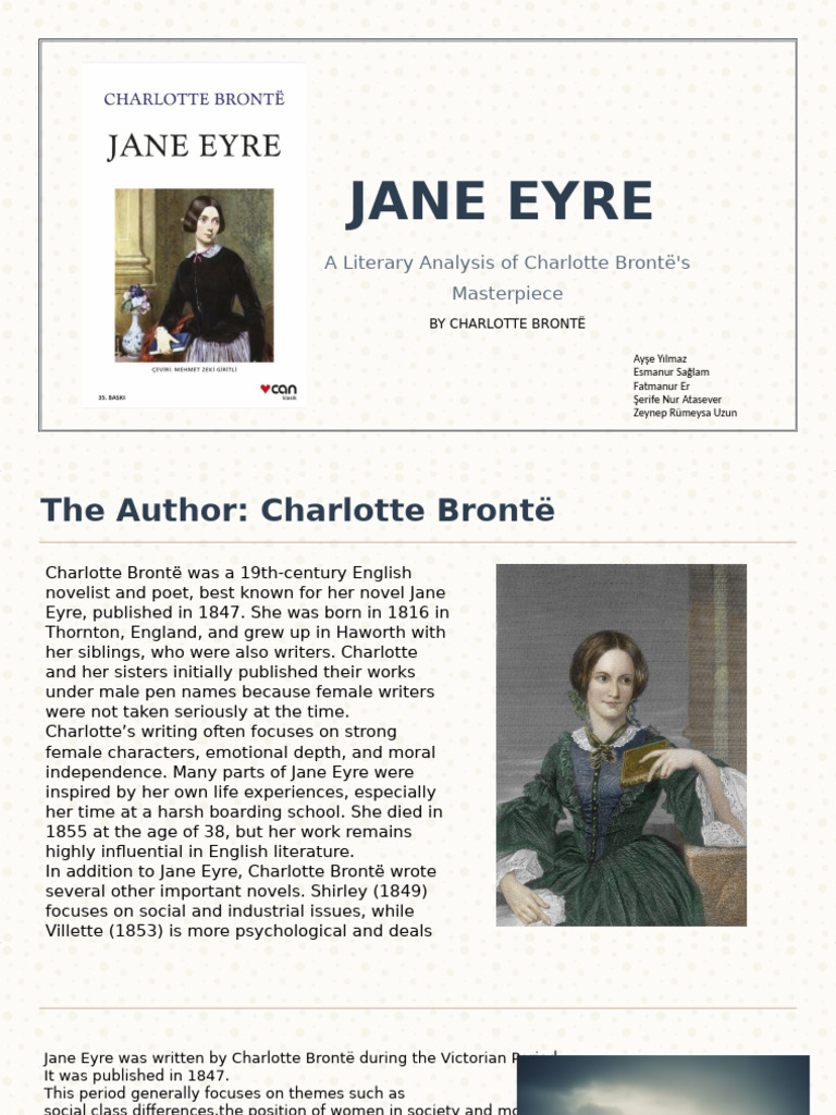 Jane Eyre: Themes and Analysis | PDF | Jane Eyre | Charlotte Brontë