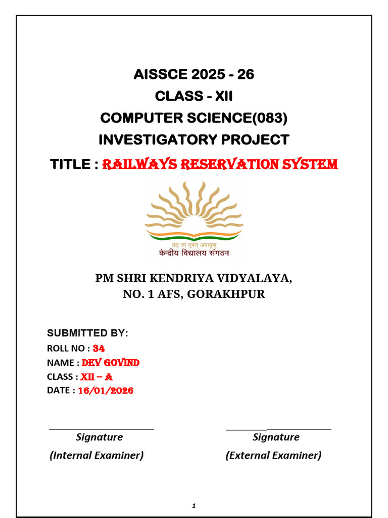 DEV GOVIND (CS PROJECT) | PDF | Databases | My Sql