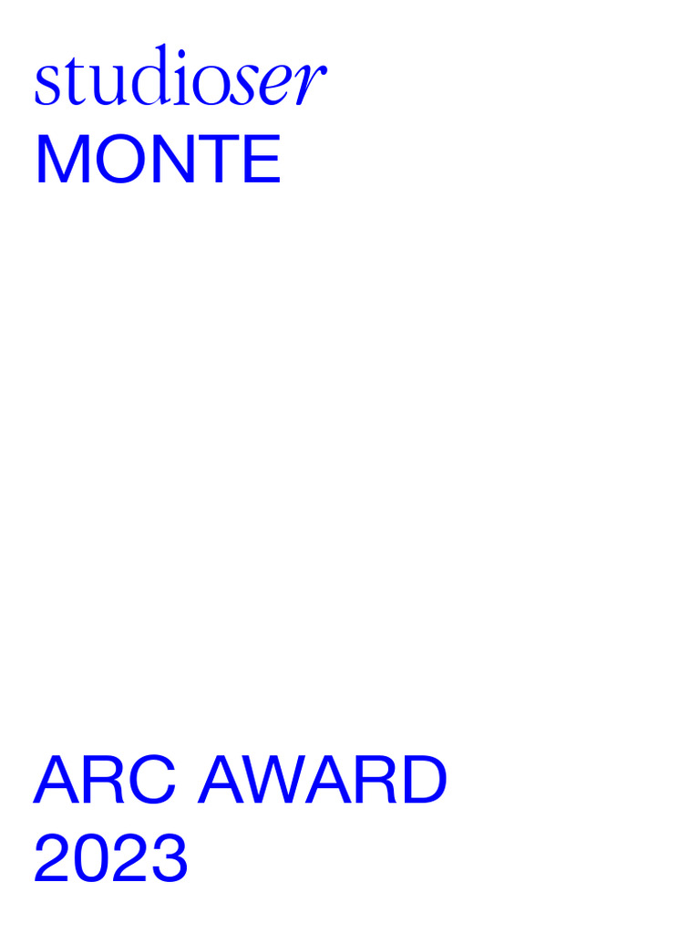 Arc Award 2023 | PDF