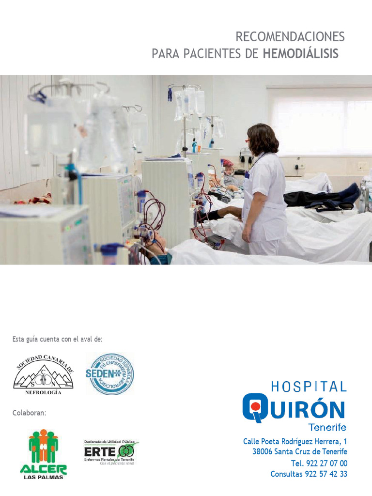 guia-hemodialisis-quiron- | PDF | Hemodiálisis