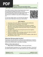 TURP For Benign | PDF | Prostate | Urology