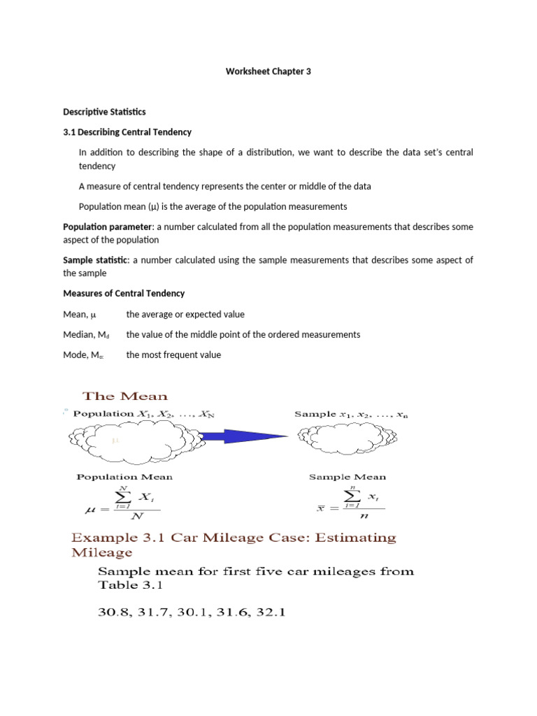 Worksheet Chapter 2 | PDF