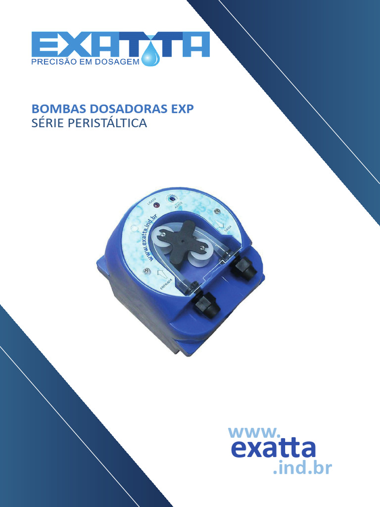 Operacao Bomba Peristaltica Exp | PDF | Bomba
