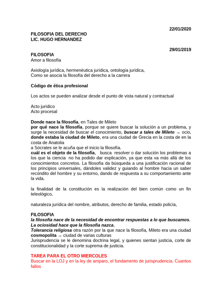 Filosofia del Derecho 1er parcial | PDF | Caso de ley | marxismo