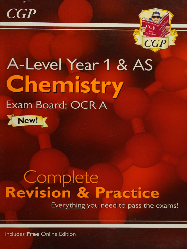 OCR A-Level Chemistry Revision Guide | PDF | Thermometer | Volume