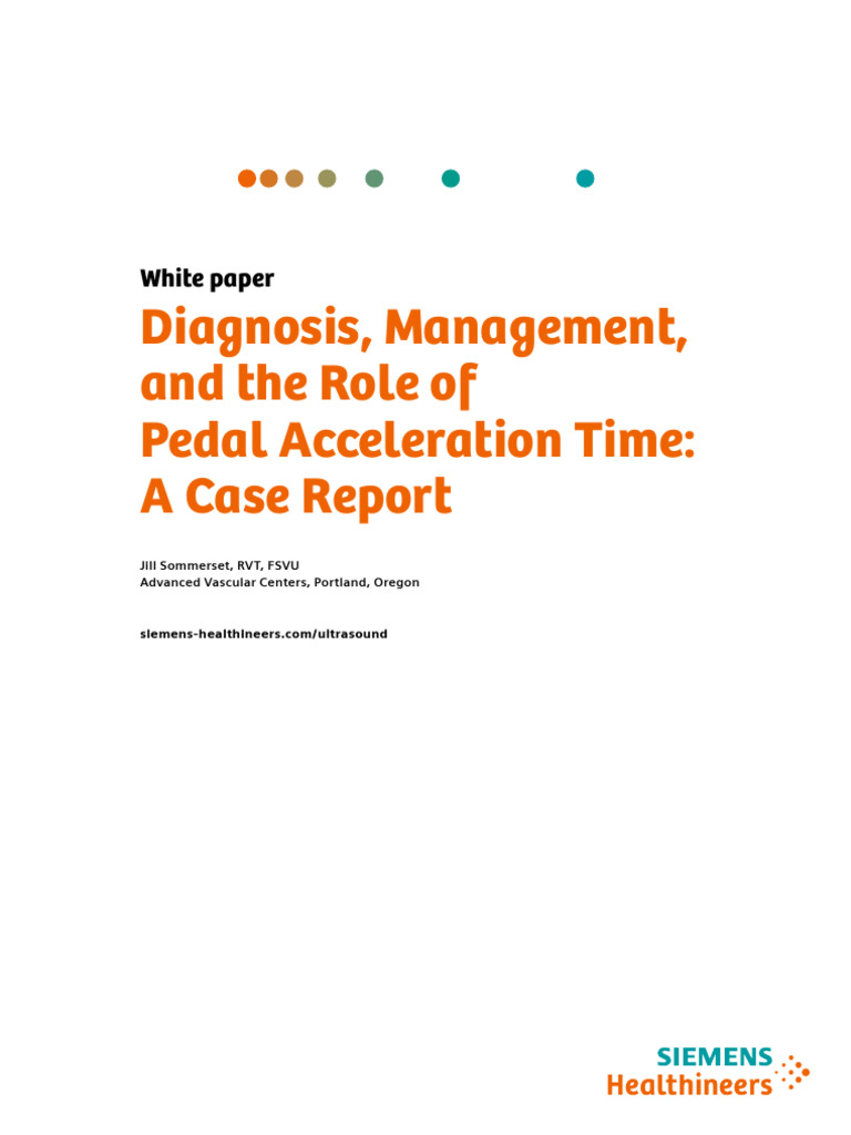 PAT white paper | PDF | Clinical Medicine | Cardiovascular System
