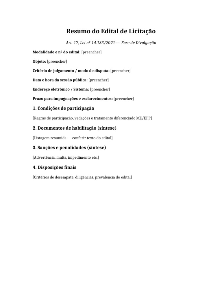 04_Resumo_Edital | PDF