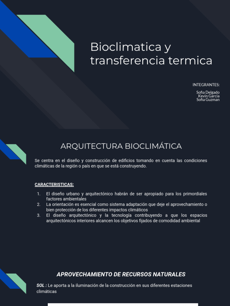 Bio Climatic A | PDF | Calor | Convección