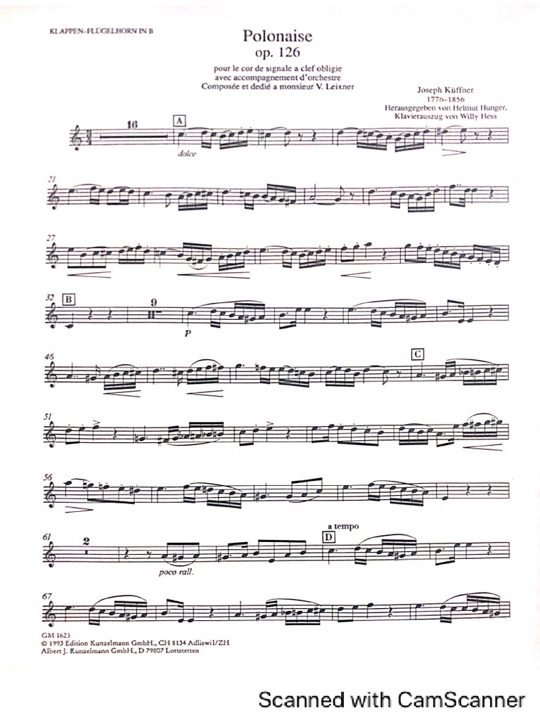 Polonaise - Kuffner | PDF