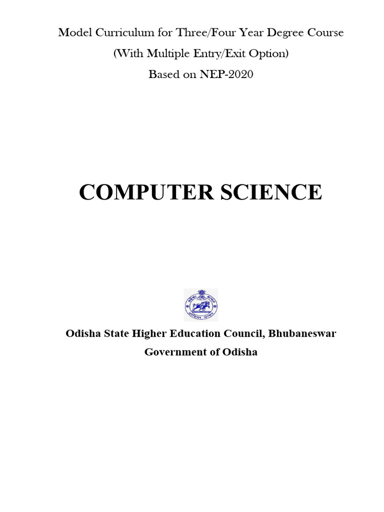 NEP-2020 Computer Science Curriculum | PDF | Pointer (Computer ...