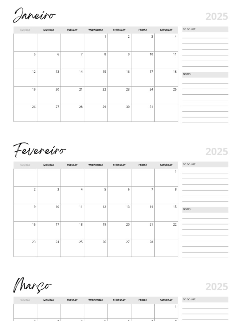 White Minimalist Simple 2025 Monthly Calendar_20250227_215759_0000 | PDF