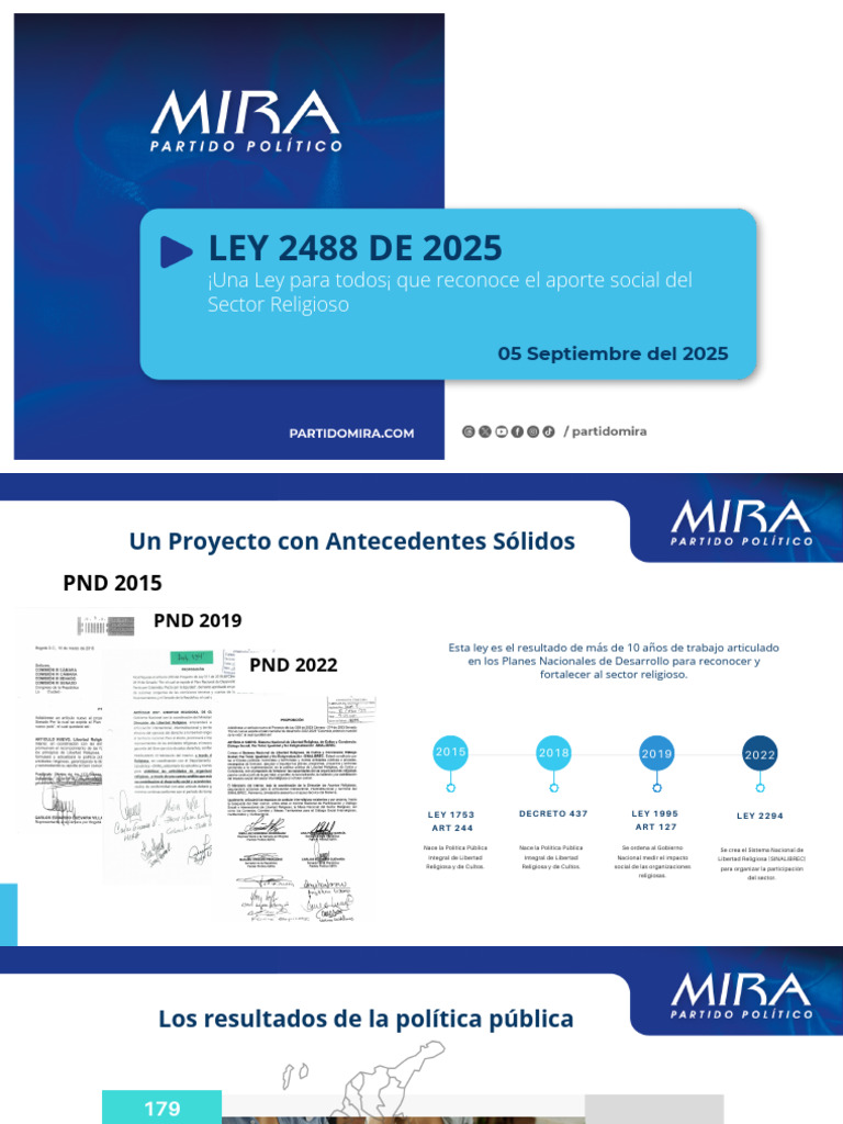 Presentación LEY 2488 2025 | PDF