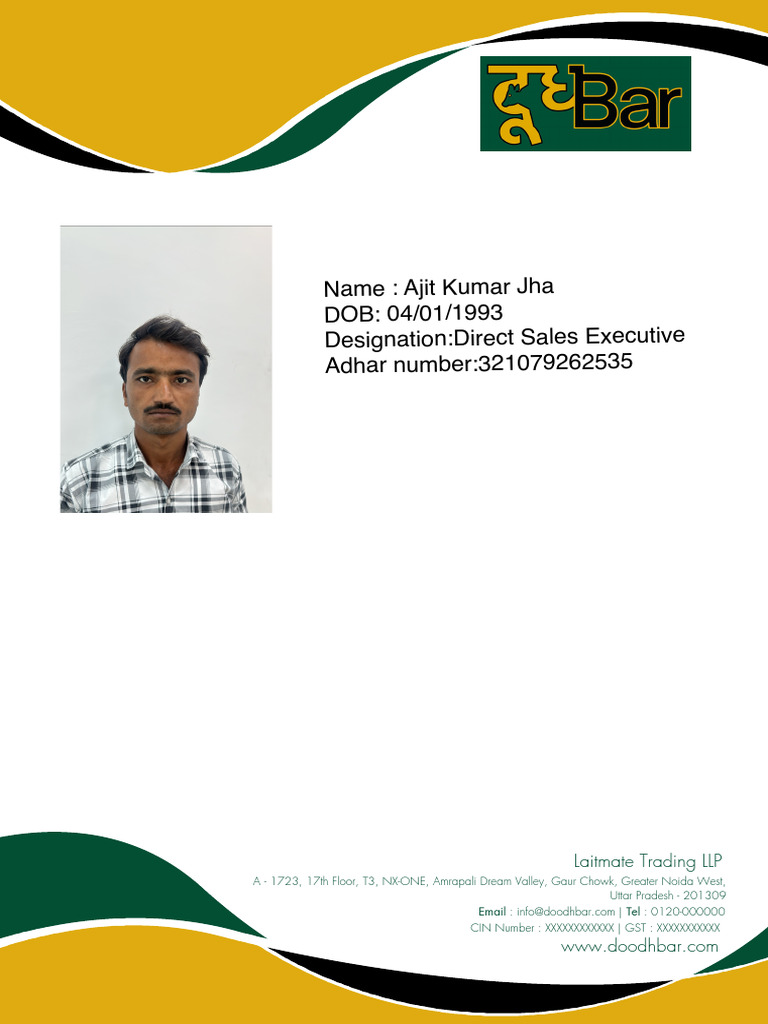 Doodhbar - Ajit Jha | PDF