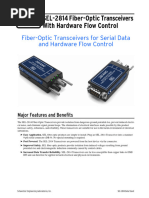 SEL-2812 Fiber-Optic Transceiver Guide | PDF | Optical Fiber | Duplex ...