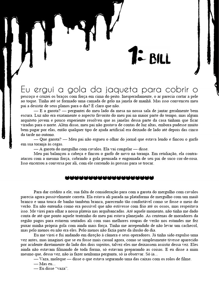 Bendy - Os Perdidos [CAPÍTULO 1] | PDF | Cavalos | Mergulho submarino