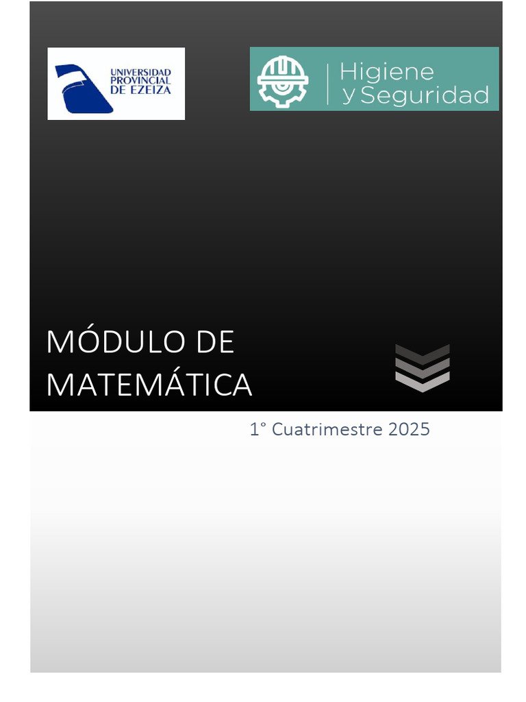 Módulo de Matemática | PDF | Pendiente | Línea (geometría)