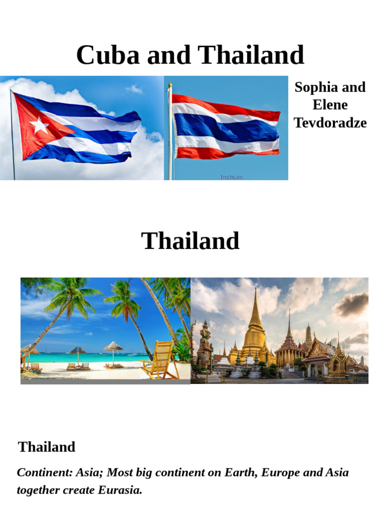 Cuba and Thailand | PDF | Thailand | Cuba