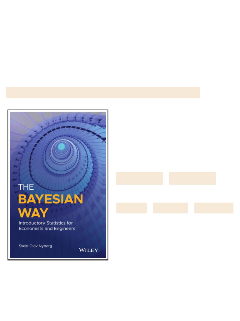 Bayesian Way Introductory Statistics for Economists and Engineers The ...