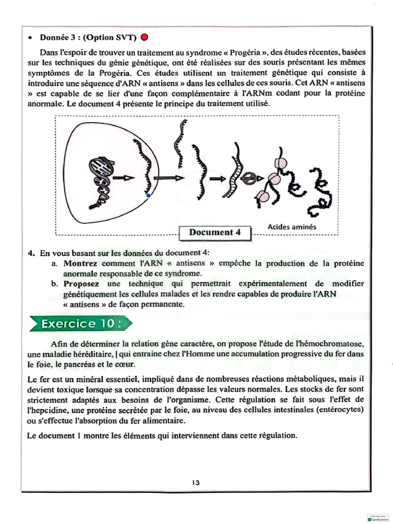 Correction exercice 10 unité 2 | PDF