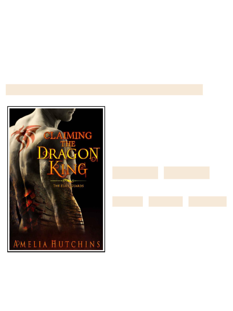 Claiming The Dragon King Amelia Hutchins Hutchins Amelia ebook extended ...
