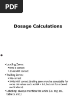Clexane Dosage Calculation by Weight | PDF