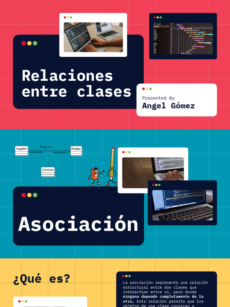 Relaciones entre Clases en Programación | PDF | Objeto (informática ...