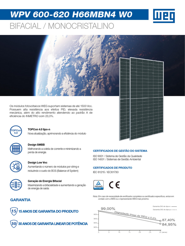 DATASHEET_WPV_600_620_H66MBN4_W0_PT_web | PDF | Eletricidade