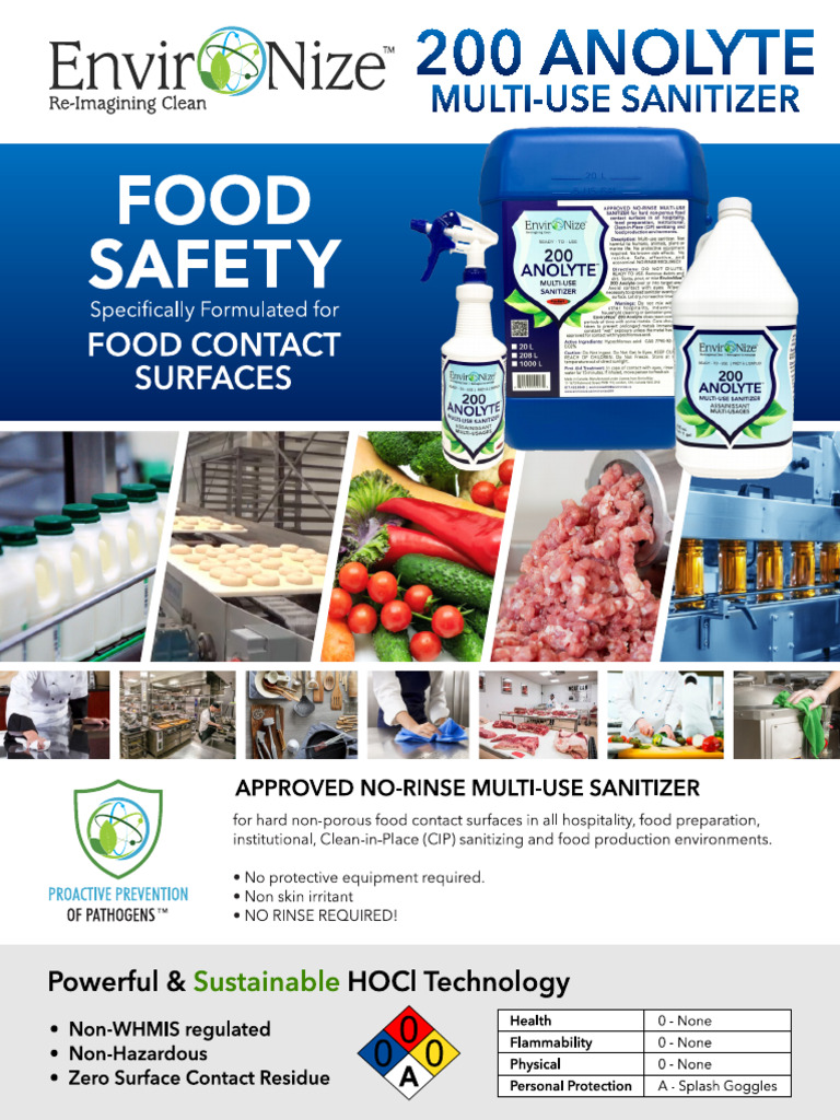 Multi Use Sanitizer Flyer | PDF