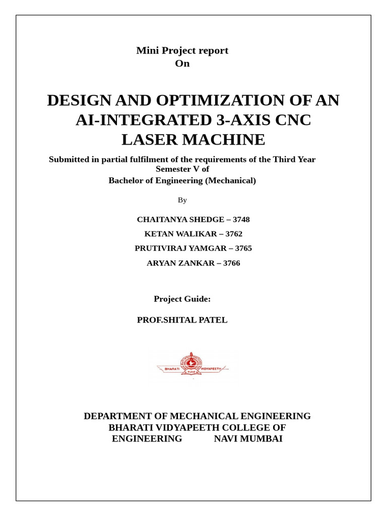 Final Report | PDF | Artificial Intelligence | Intelligence (AI ...